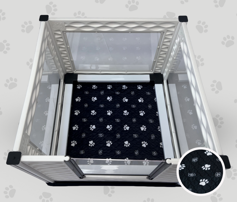 EZclassic TALL Windowed Whelping Box Set w/Rail Assembly – EZwhelp